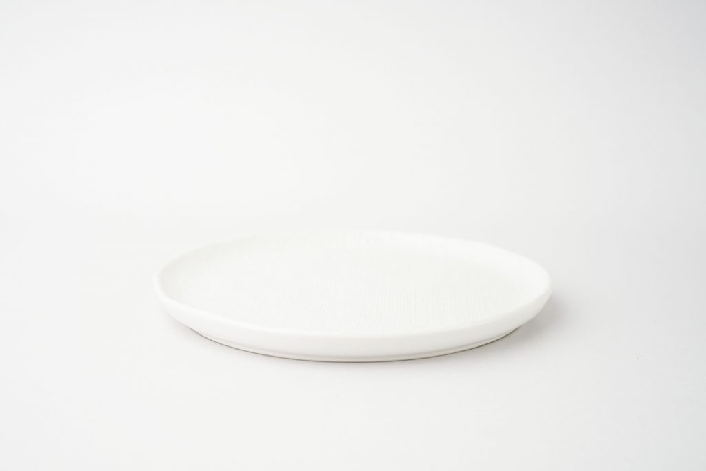 Lowell Textured White Side Plate - HOOGA