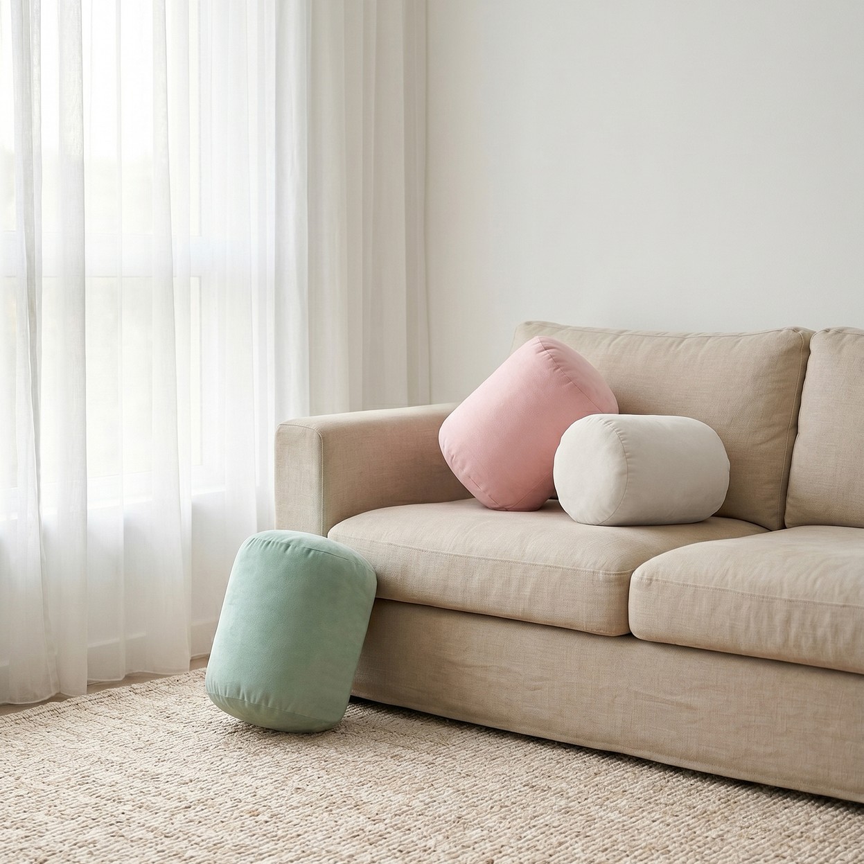 Hooga Marshmallow Cushion - HOOGA